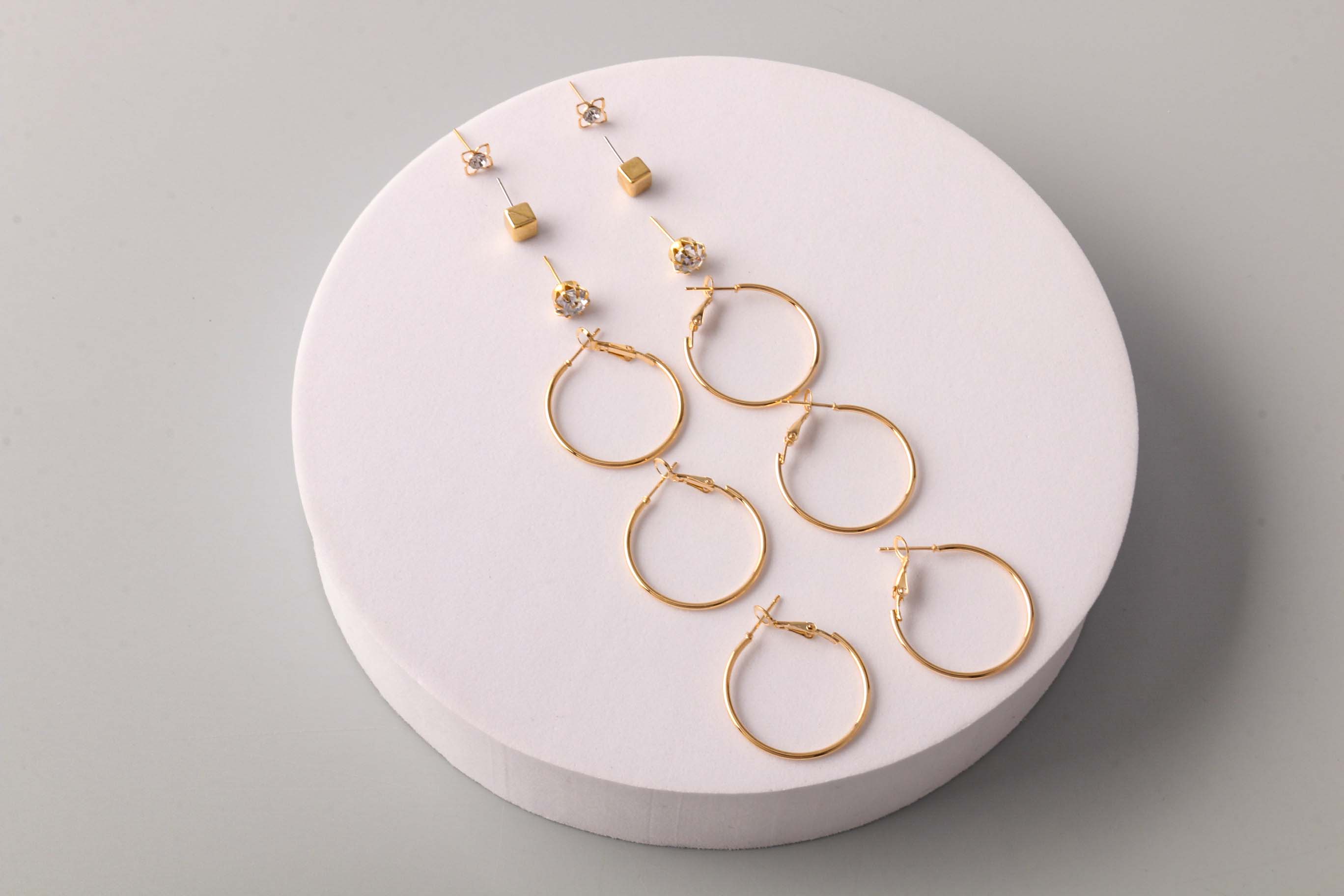 Assorted Studs Hoop Earring Set – Odin Fashion