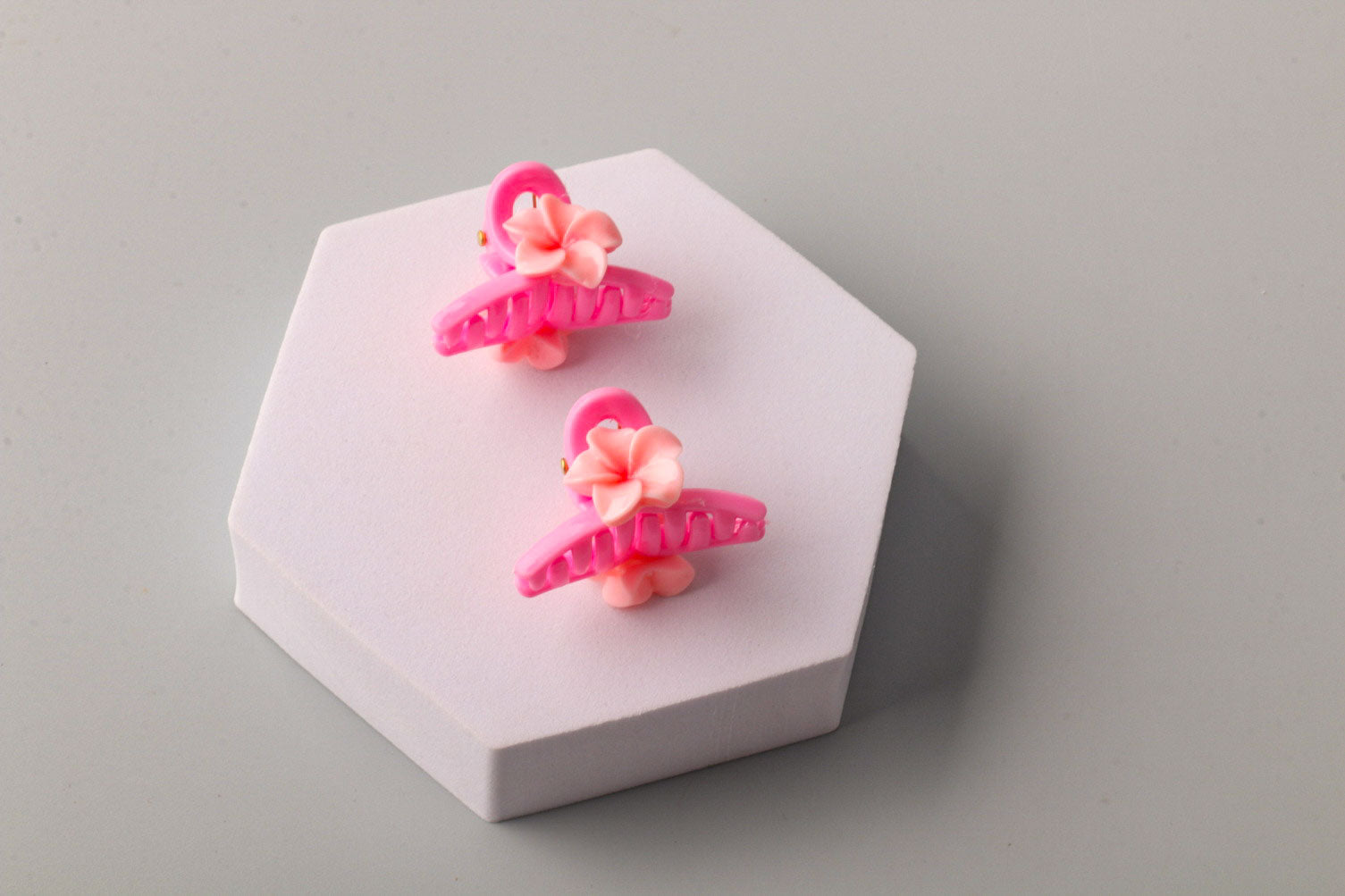 Mini Plumeria Loop Claw Clips – Odin Fashion