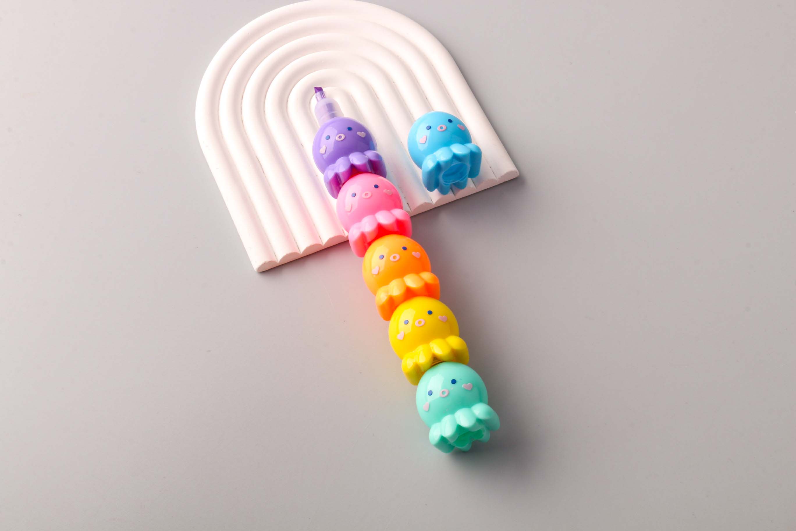 Multicolored Stacked Octopus Highlighter – Odin Fashion